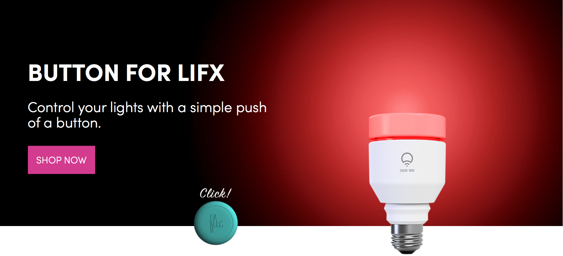 Button for LIFX - Control your lights with a simple push | Flic Smart ...
